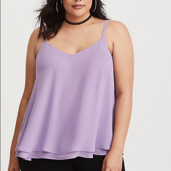 torrid | Tops | Torrid Lavender Swing Cami | Poshmark